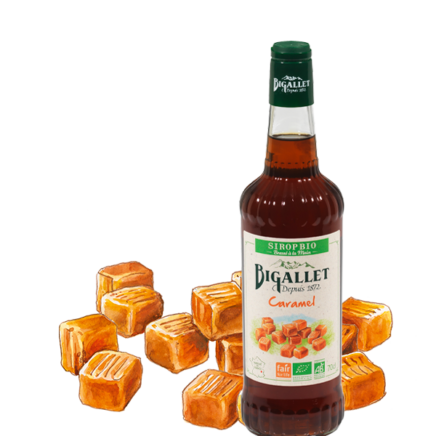 Sirop de Caramel BIO - Bigallet