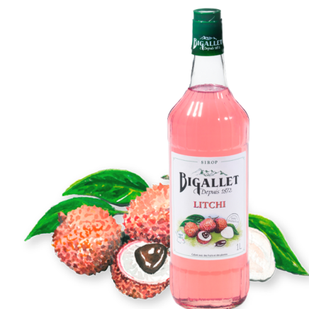 Sirop de Litchi - Bigallet